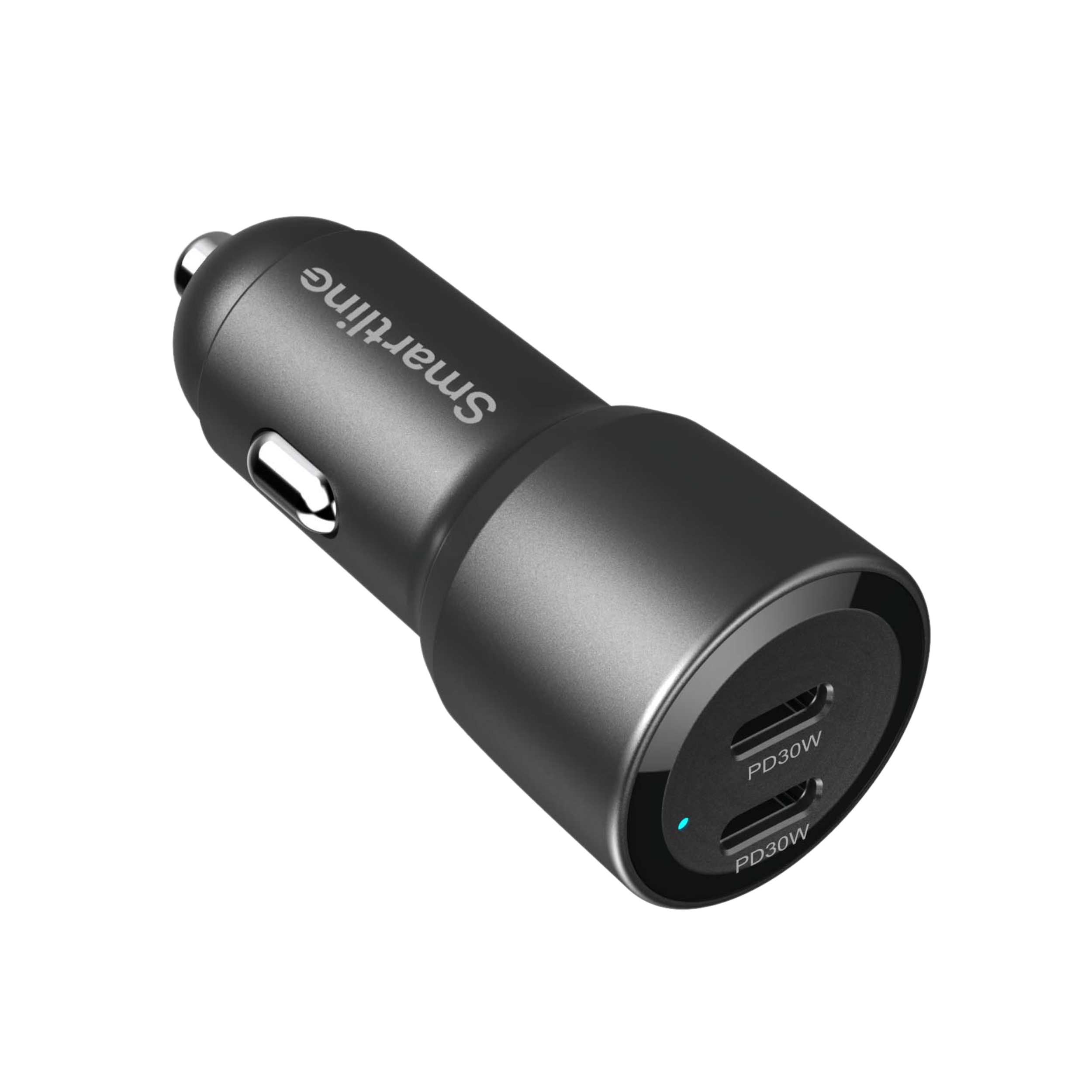 Smartline - Snabb Laddare för Bil 2x USB-C 30W PD3.0 (30W)